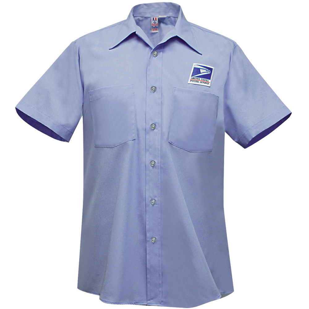 Flying Cross Men's USPS Letter Carrier Short Sleeve Postal Shirts ...